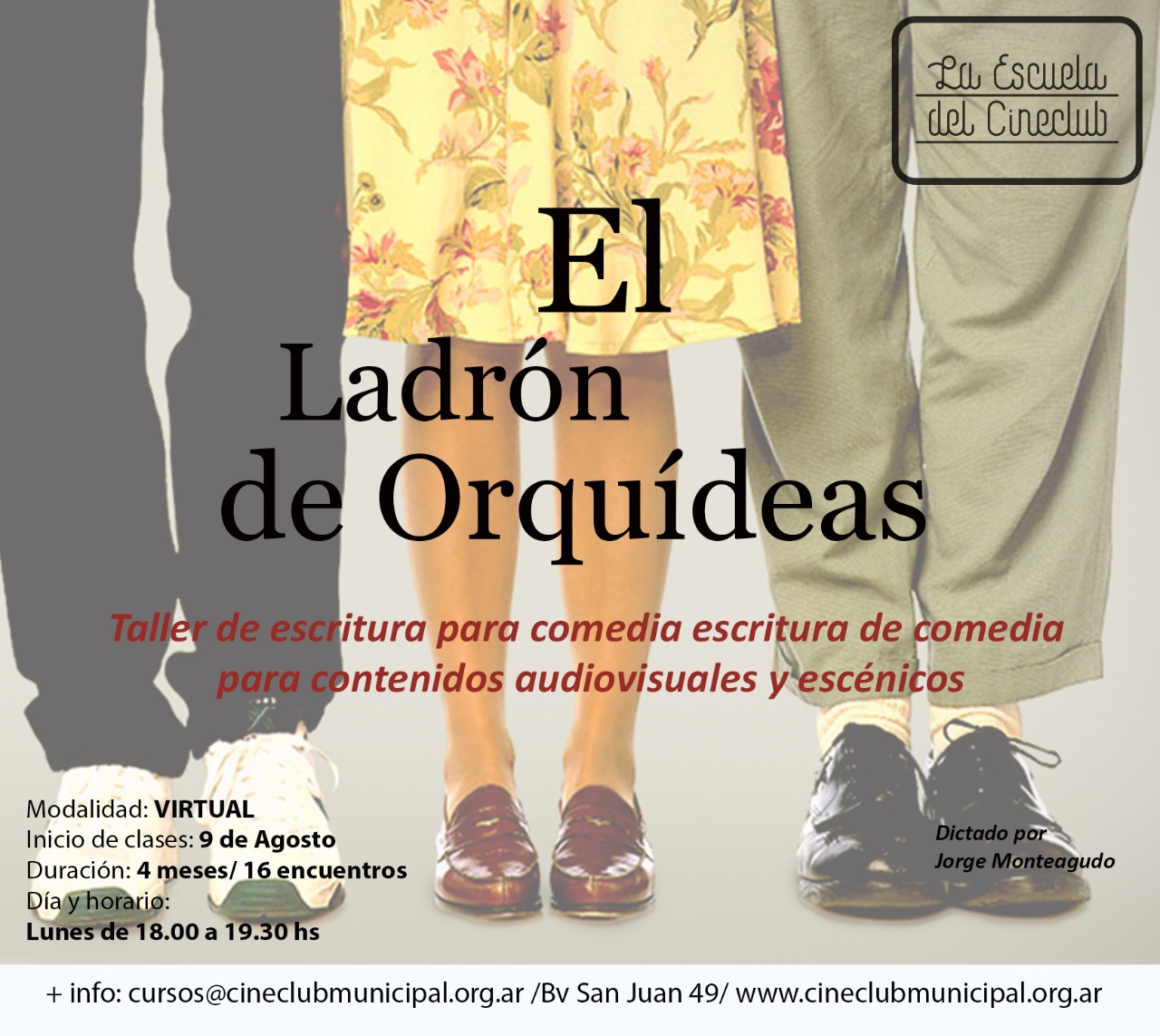 El Ladrón de Orquídeas: Escritura de Comedia « Jorge Monteagudo